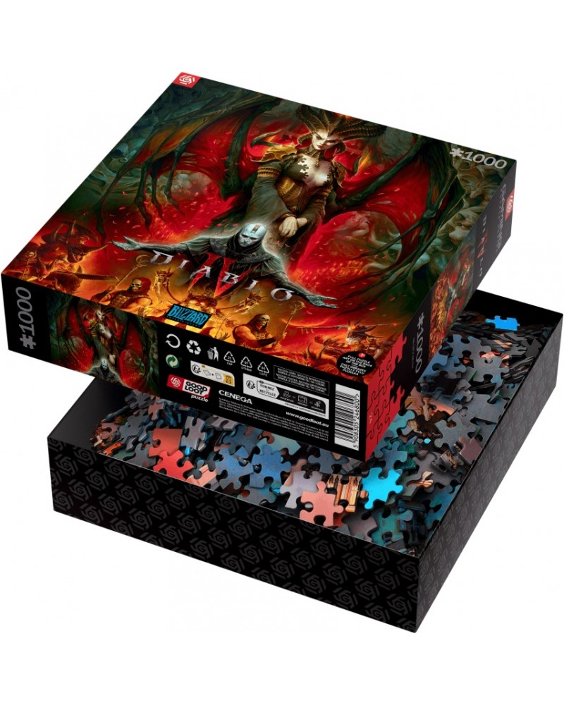 Puzzle Gaming Diablo IV Lilith Composition Puzzles 1000